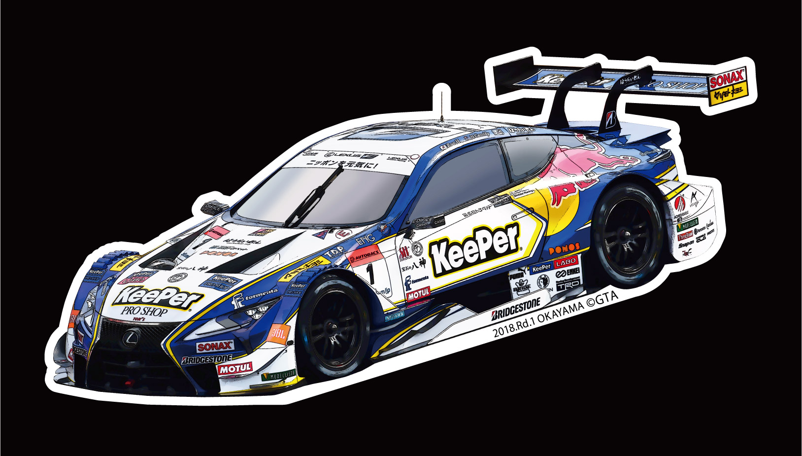 2018_GT500_sticker-01 | SUPER GT SQUARE