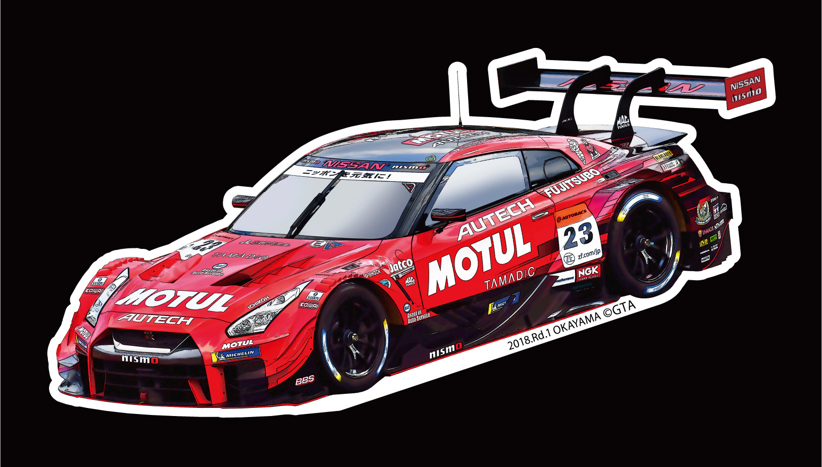 2018_GT500_sticker-23 | SUPER GT SQUARE